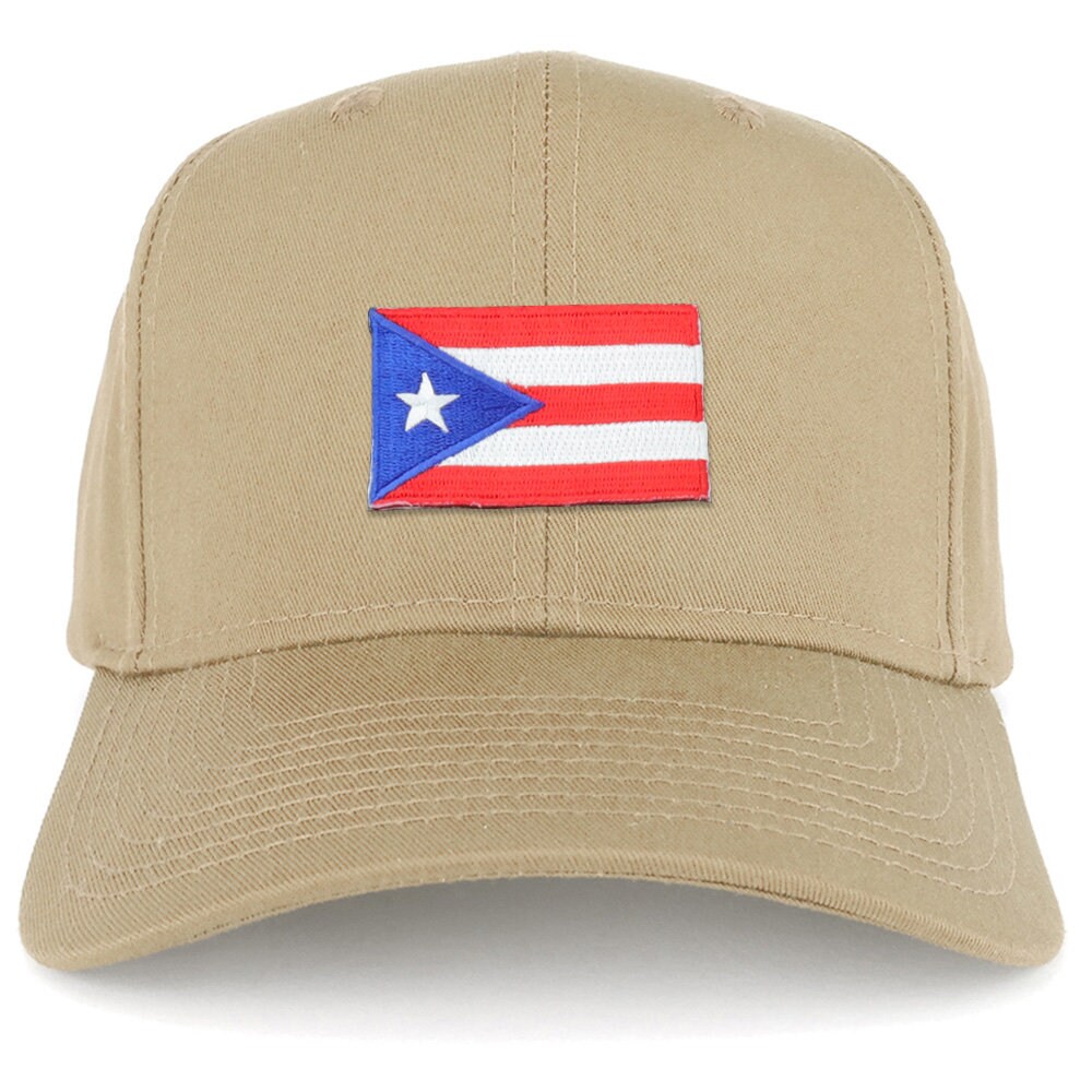 Small Puerto Rico Flag Patch Structured Baseball Cap | Etsy