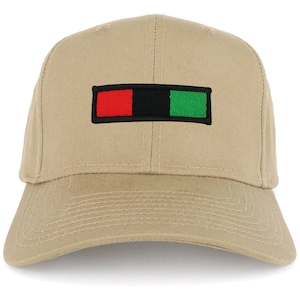 Africa Red Black Green Embroidered Iron on Patch Adjustable Baseball ...