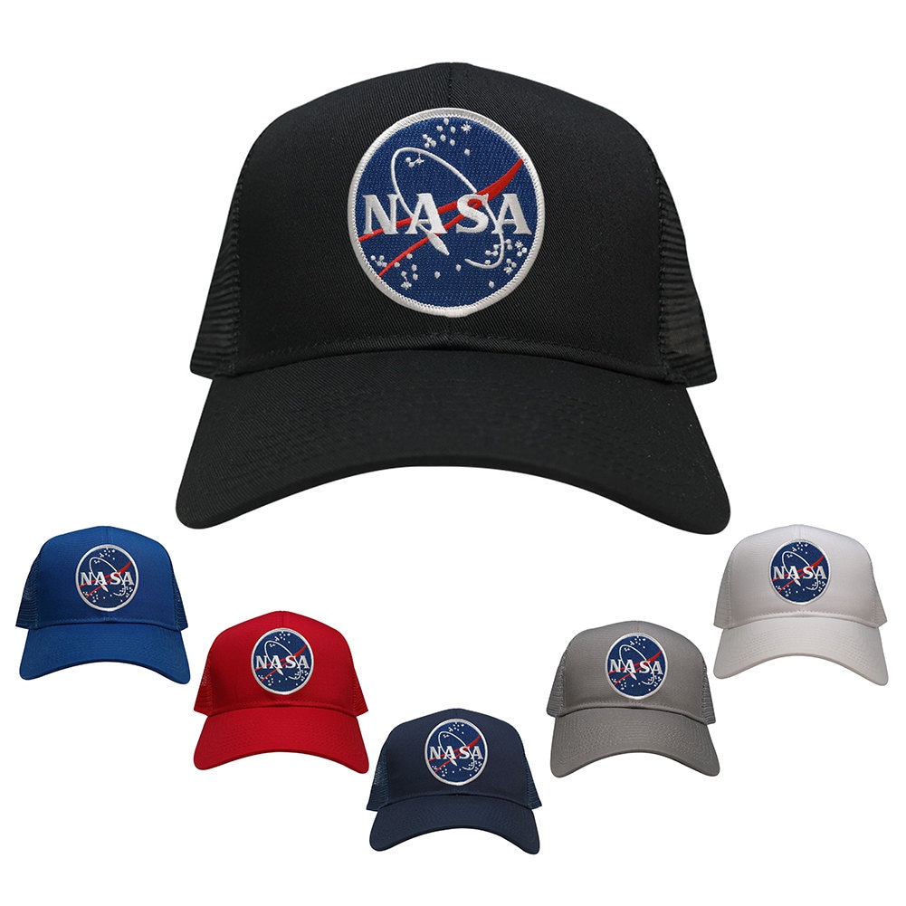 NASA Insignia Symbol Embroidered Iron on Patch Mesh Trucker | Etsy