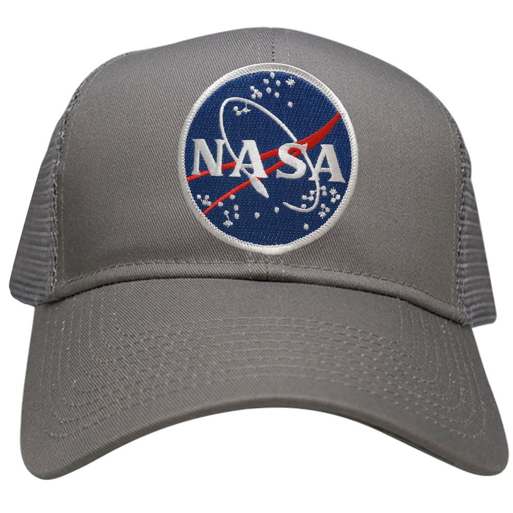 NASA Insignia Symbol Embroidered Iron on Patch Mesh Trucker - Etsy