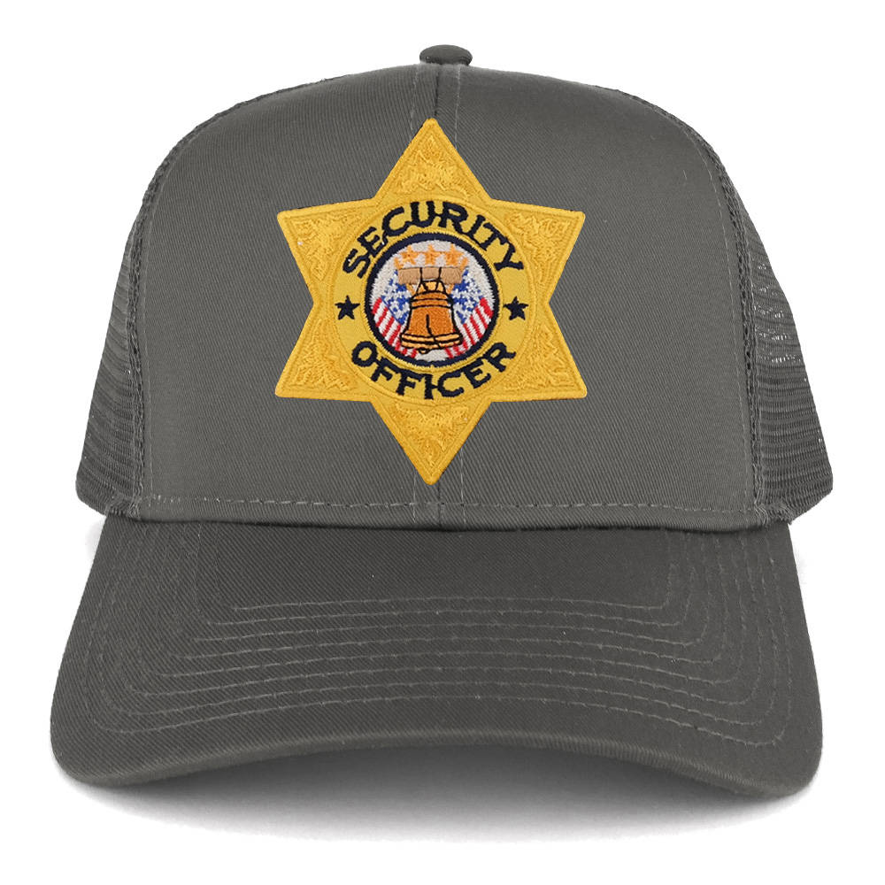 Security Officer Gold Star Badge Embroidered Iron on Patch - Etsy