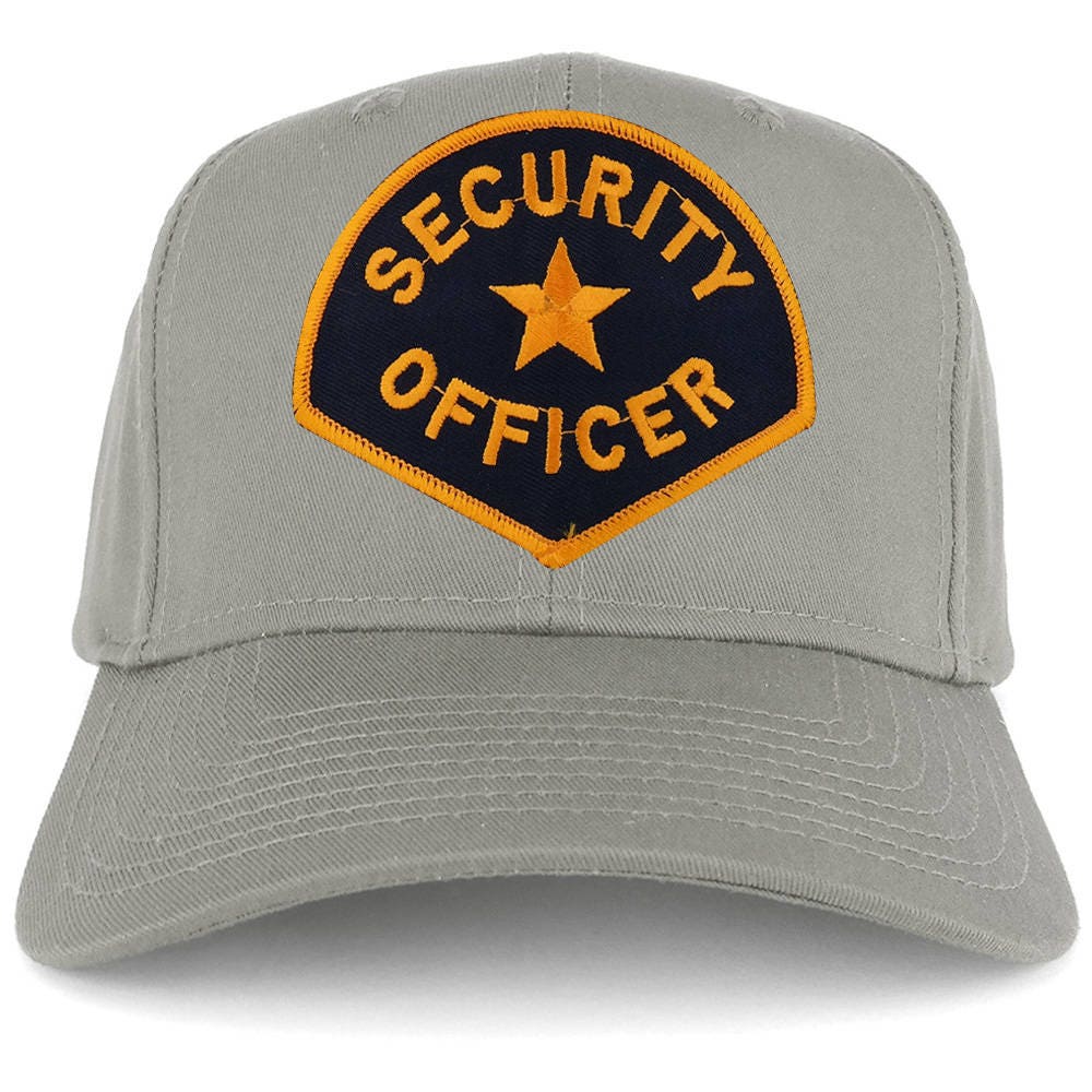 Security Officer Large Navy Gold Embroidered Iron on Patch | Etsy