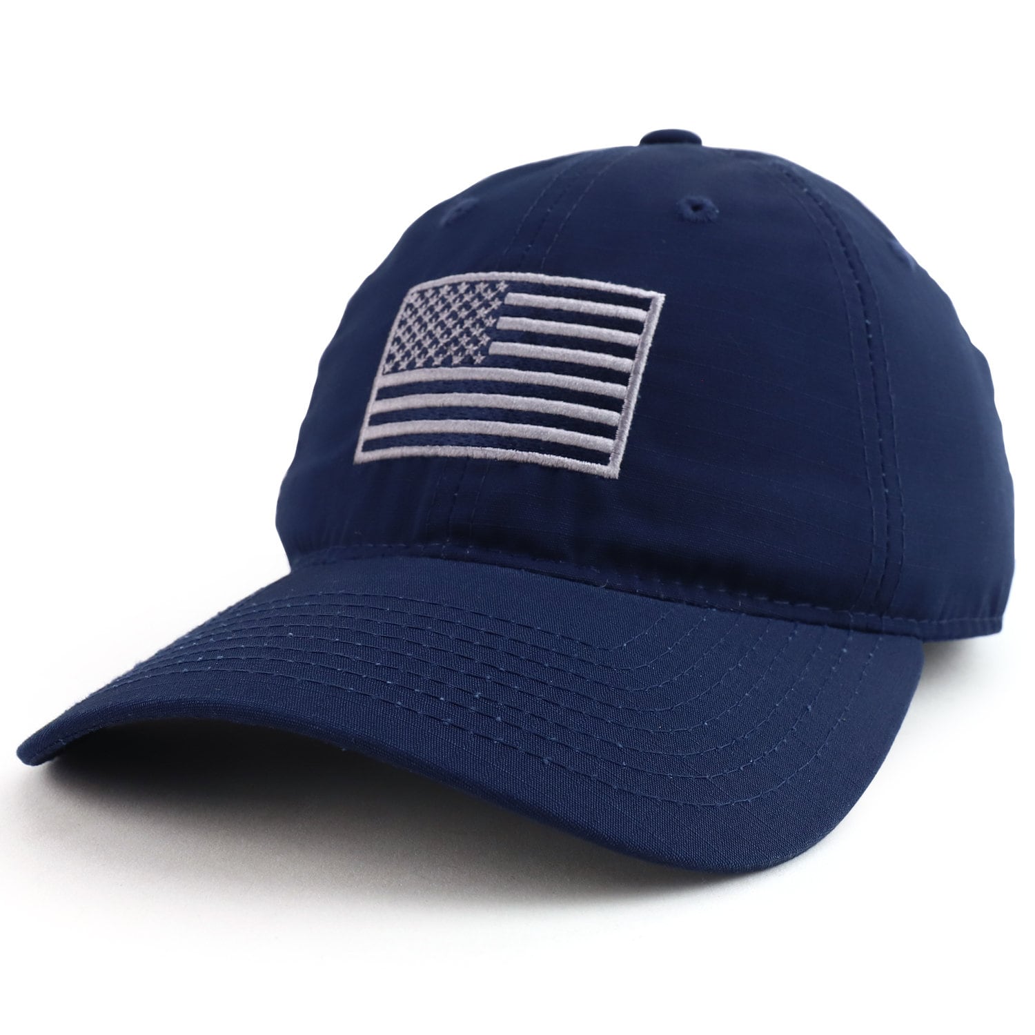 American Flag Embroidered Relaxed Cotton Adjustable Cap - Etsy