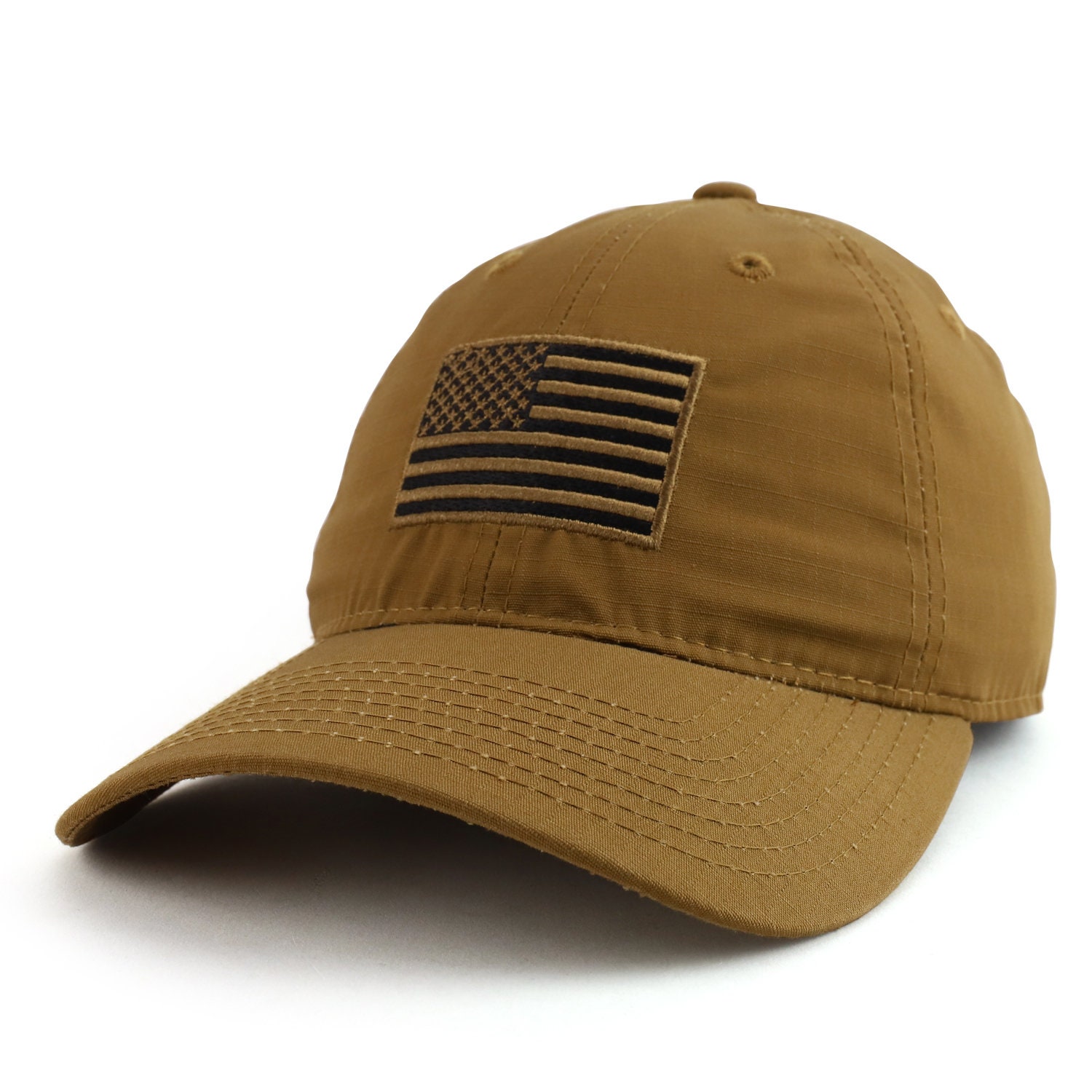 American Flag Embroidered Relaxed Cotton Adjustable Cap - Etsy