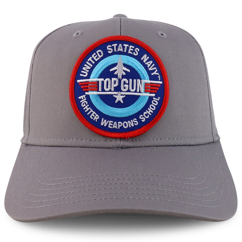 US Navy TOP Gun Patch Structured Baseball Cap (AC-27-079-PM5262) - Etsy