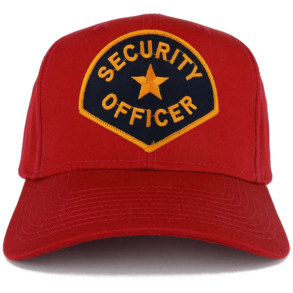 Security Officer Large Navy Gold Embroidered Iron on Patch | Etsy