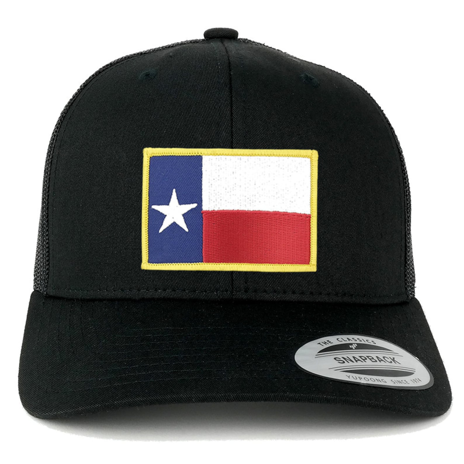 Oversize XXL Texas State Flag Patch Retro Trucker Mesh Cap - Etsy