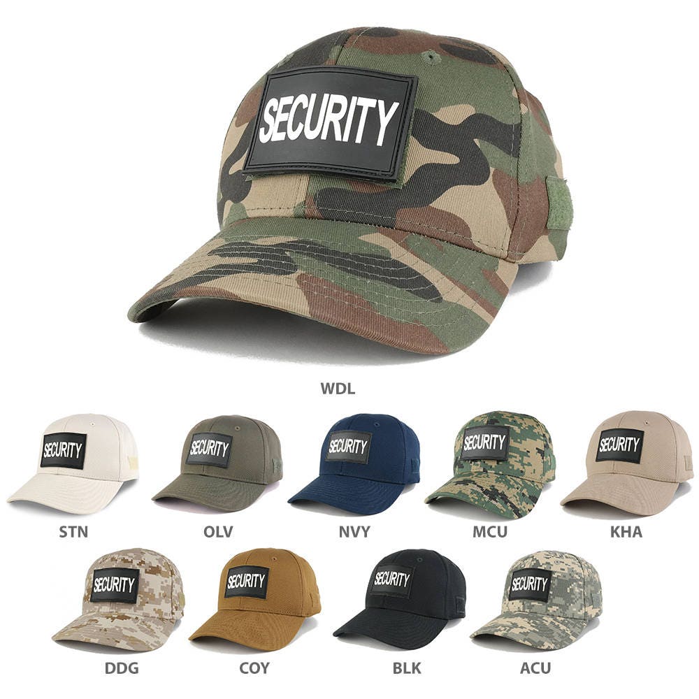 SECURITY 3-D Rubber Tactical Patch With Adjustable Structured | Etsy