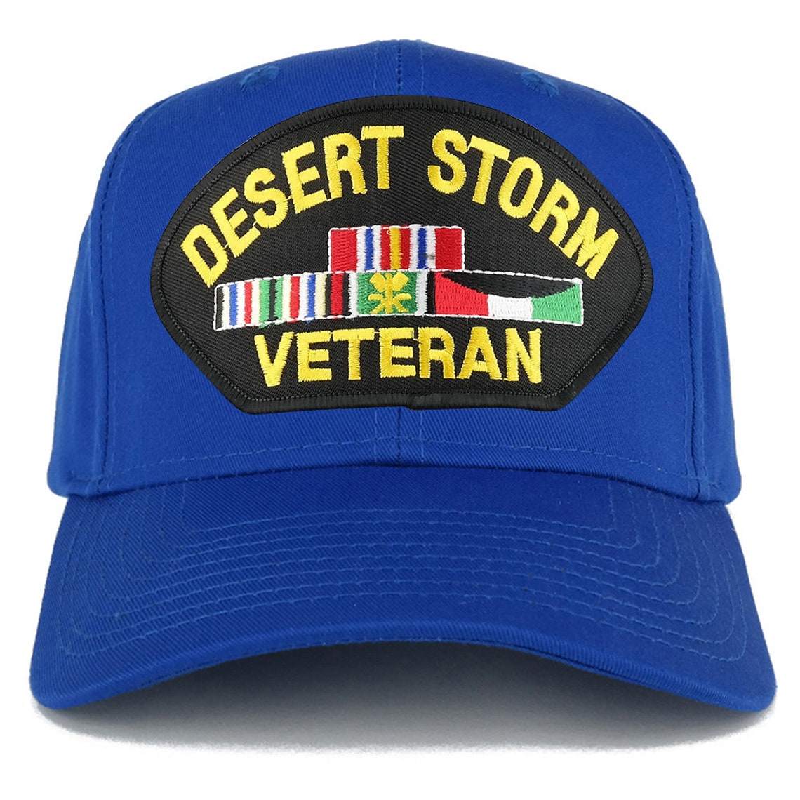 XXL Oversize Desert Storm Veteran Large Patch Baseball Cap (27-079XX ...