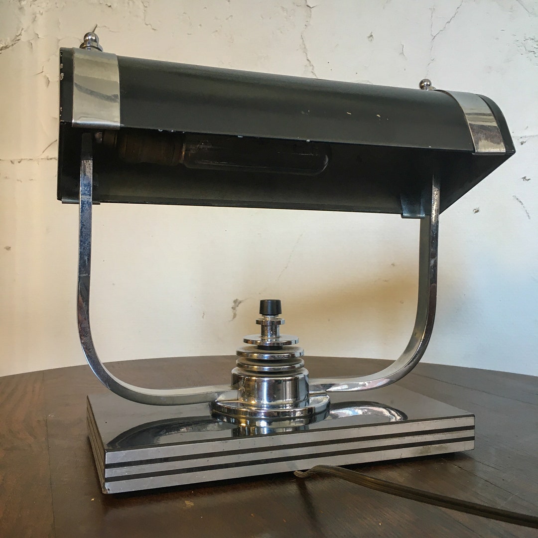 Art Deco Markel Desk Lamp - Etsy