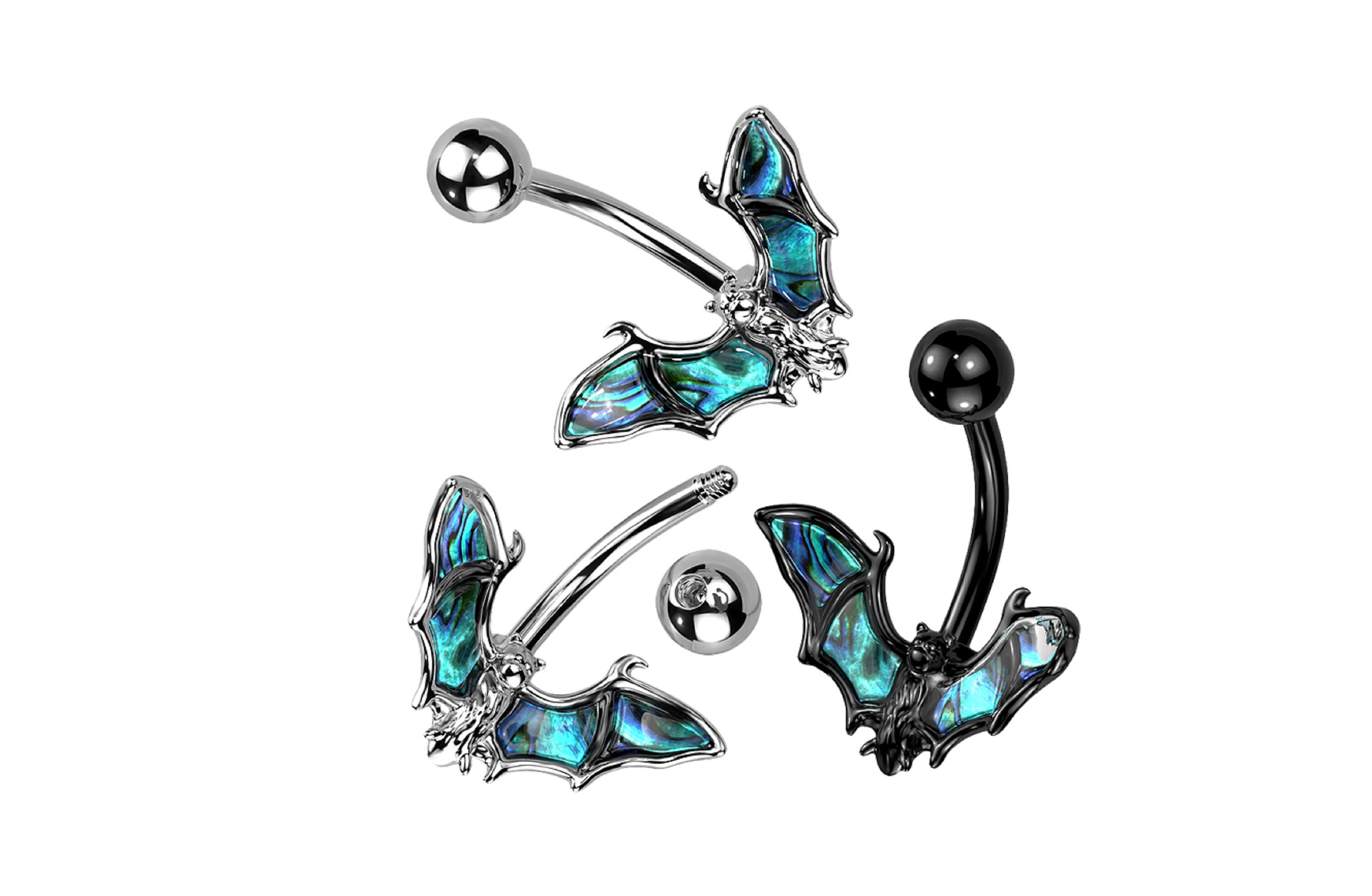 Girl Belly Ring Gothic Chick