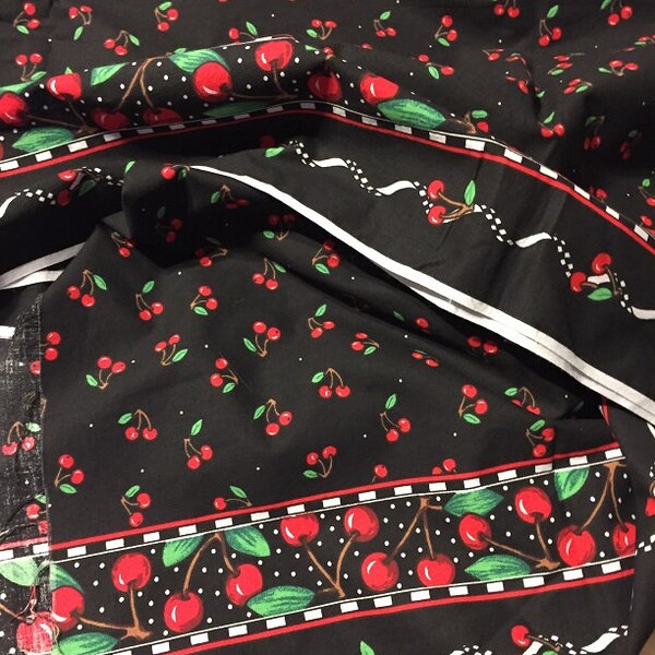 Cherry Fabric - Etsy