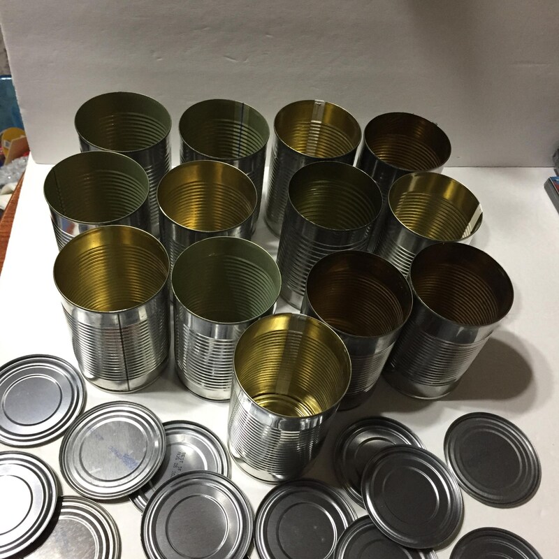 Empty Tin Cans - Etsy
