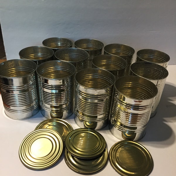 Empty Tin Cans - Etsy