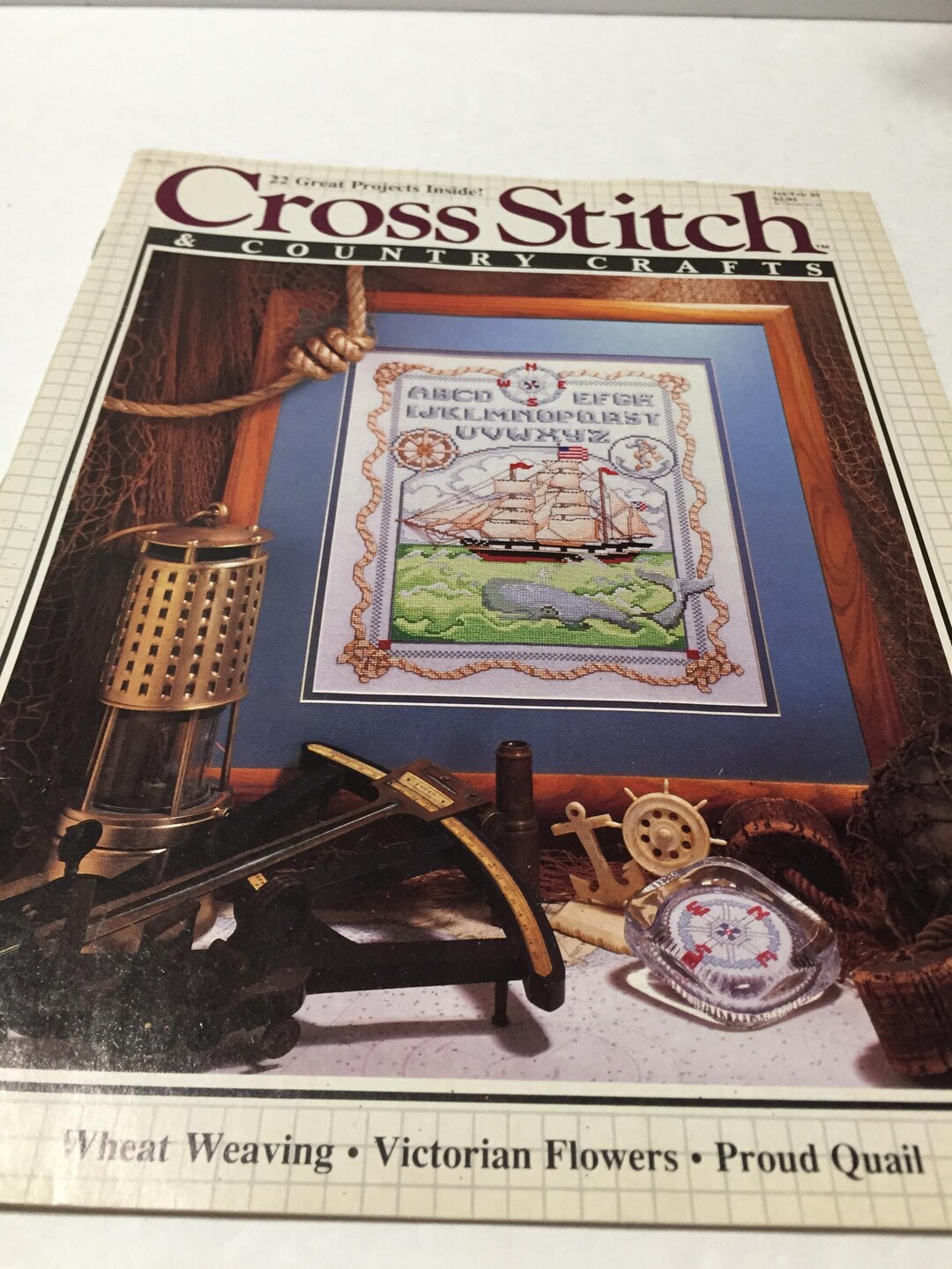 6 Country Stitch & Country Crafts Cross Stitch Magazine 1996, 1997 ...