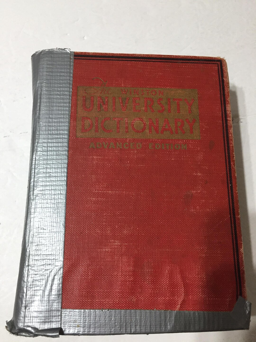 1946 the Winston University Dictionary Advanced Edition Great for Craft ...