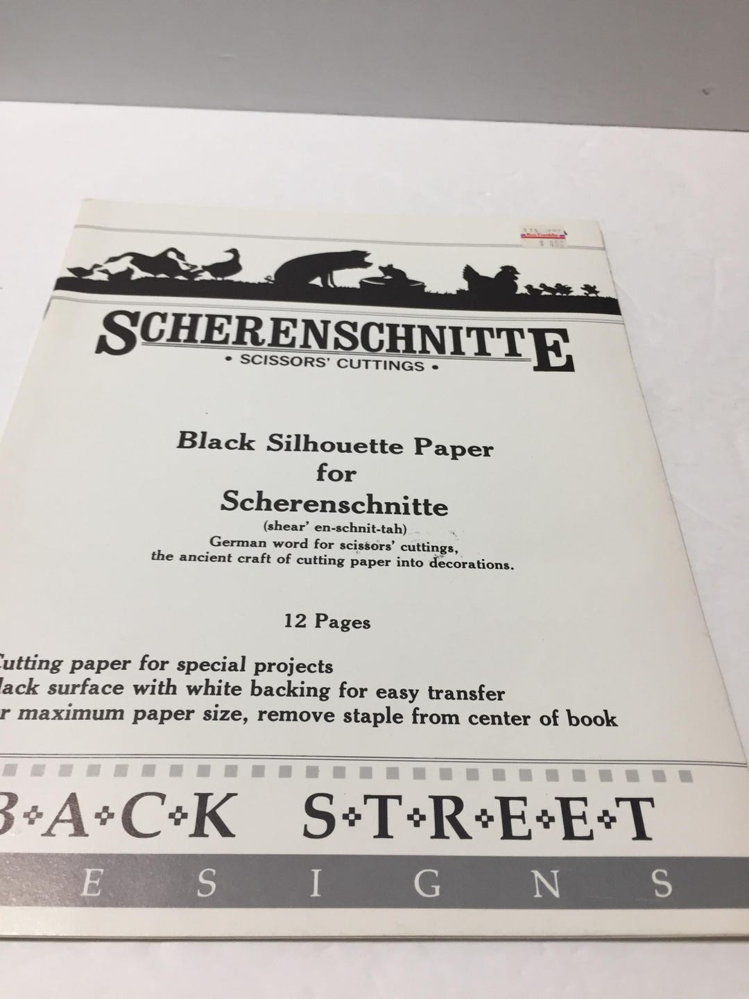 Scherenschnitte Scissors Cuttings Black Silhouette Paper - Etsy