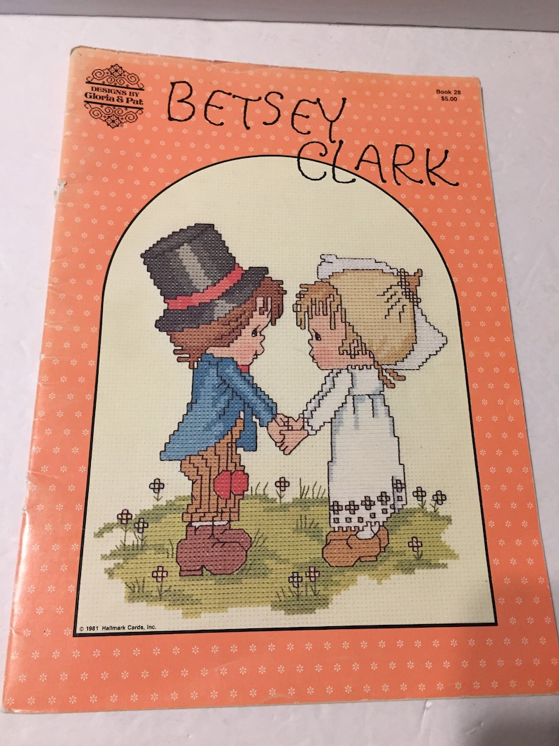 Vintage 1981 Betsy Clark Cross Stitch Chart Book 28 - Etsy