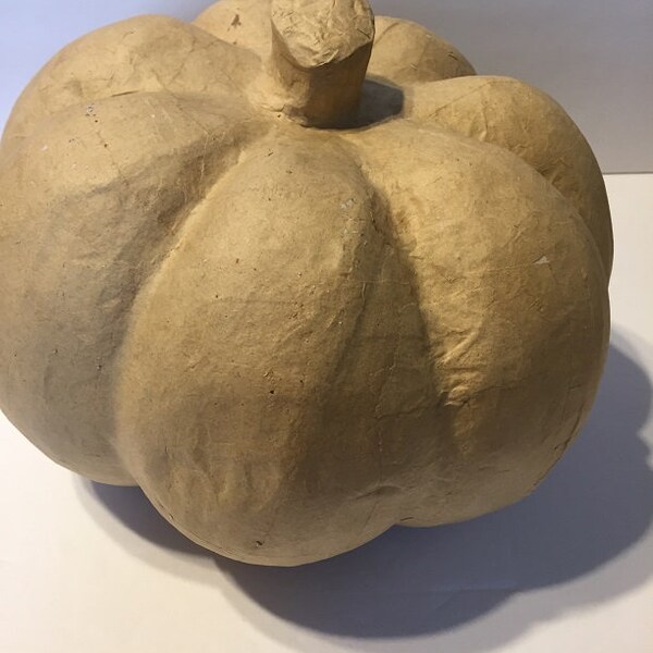 Paper Mache Pumpkin - Etsy