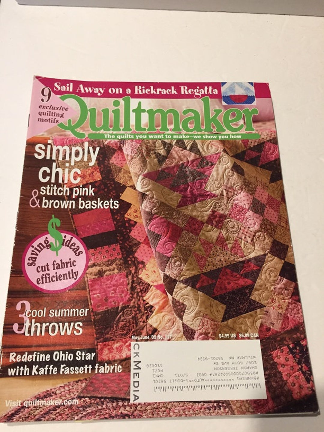 Quiltmaker Magazines 2009, 2012 Your Choice - Etsy