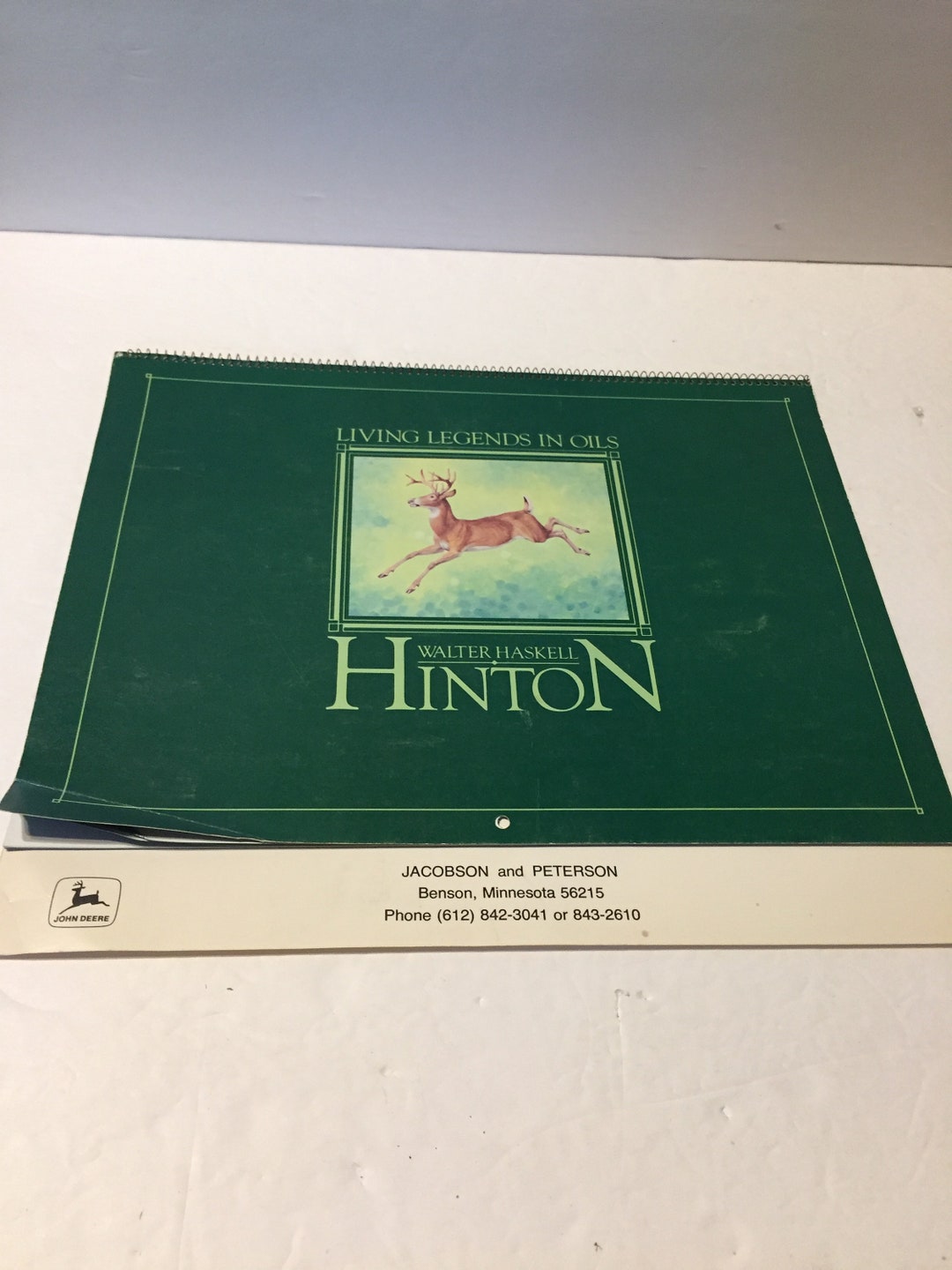 John Deere 1984 Walter Haskell Hinton or the Best of Jell-o 1998 Unused ...