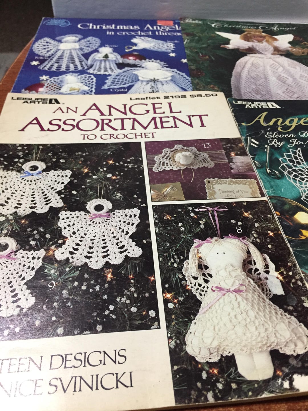 Christmas Angel Crochet Leaflets - Etsy