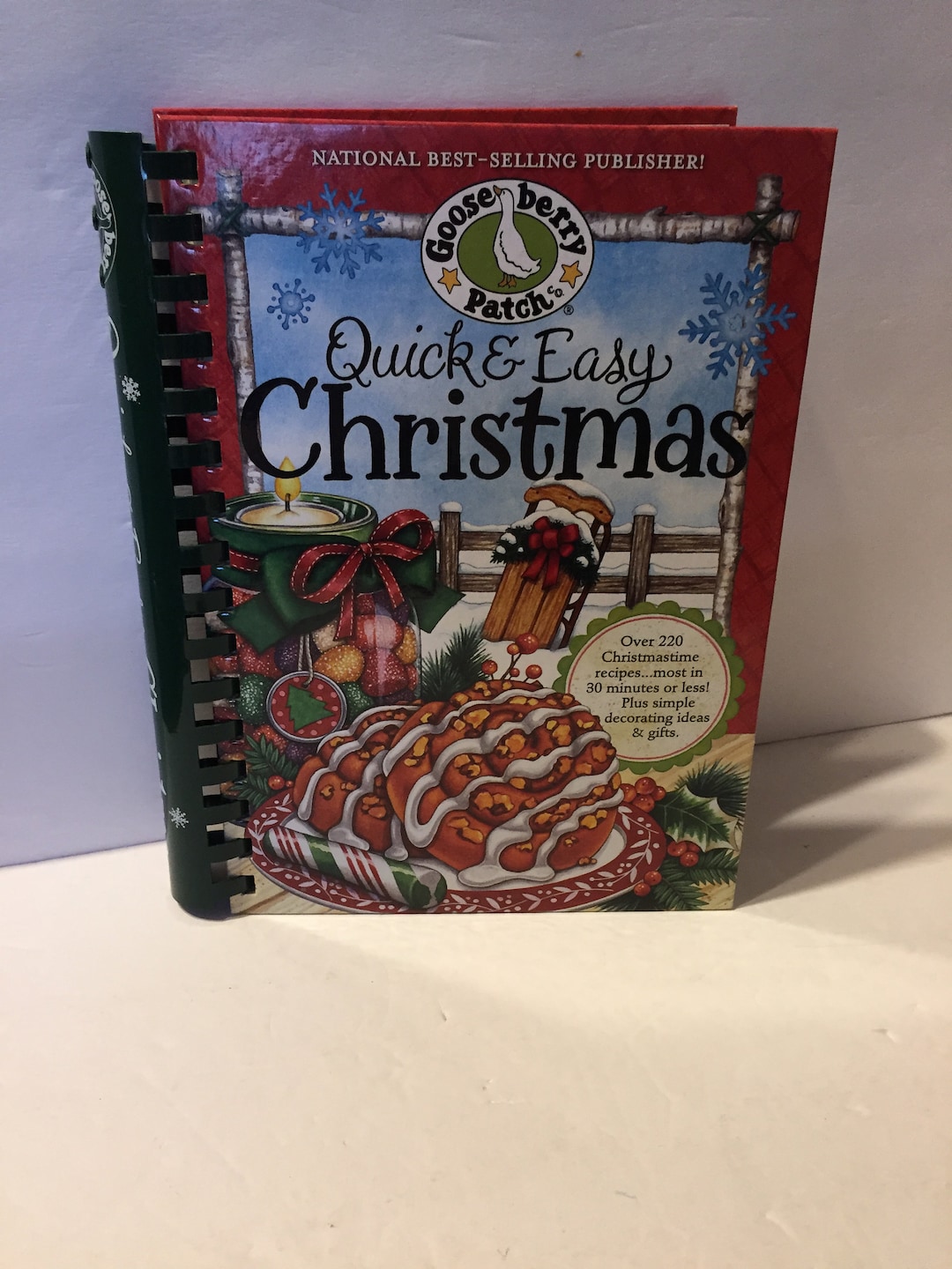 Gooseberry Patch Quick & Easy Christmas Hardcover Cookbook - Etsy