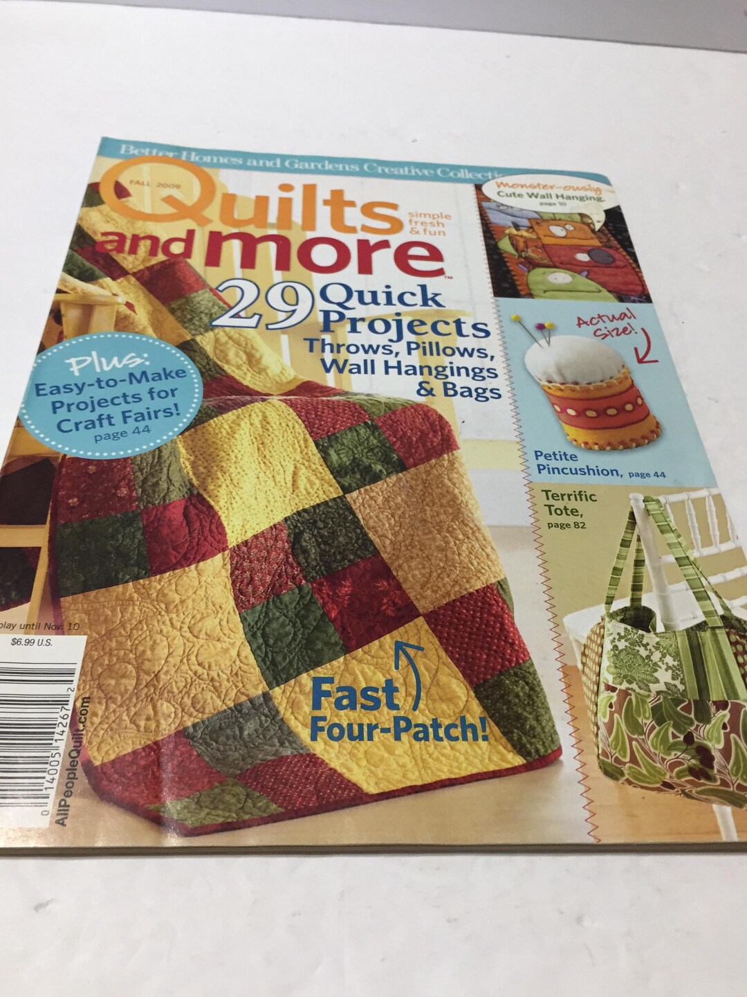 Quiltmaker Quilt Magazines November/december 2005 & July/august 2009 - Etsy