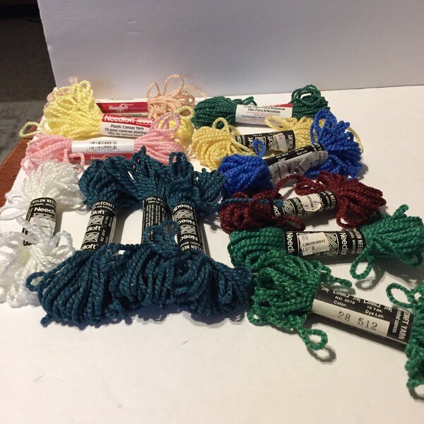 Plastic Canvas Yarn - Etsy