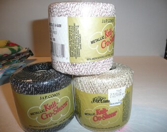 White Crochet Thread - Etsy