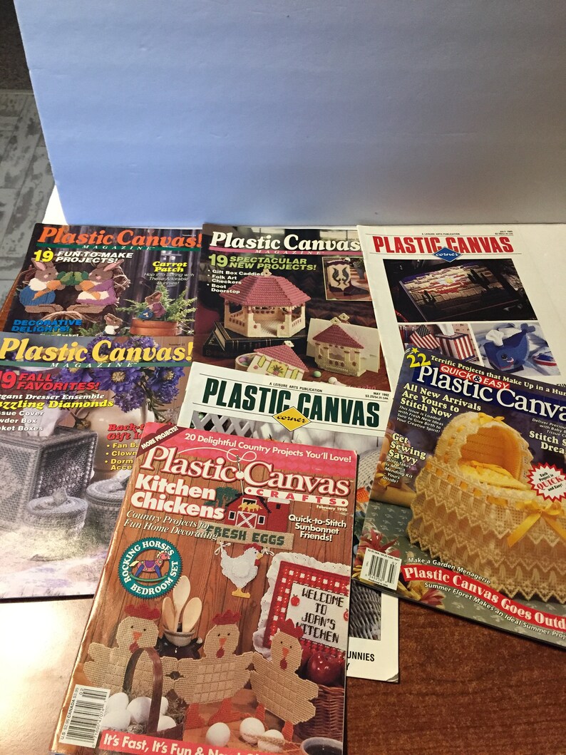 Plastic Canvas Magazines Quick & Easy, Crafts, Corner, Plastic Canvas ...