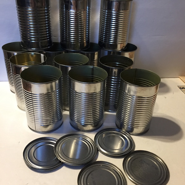 Empty Tin Cans - Etsy