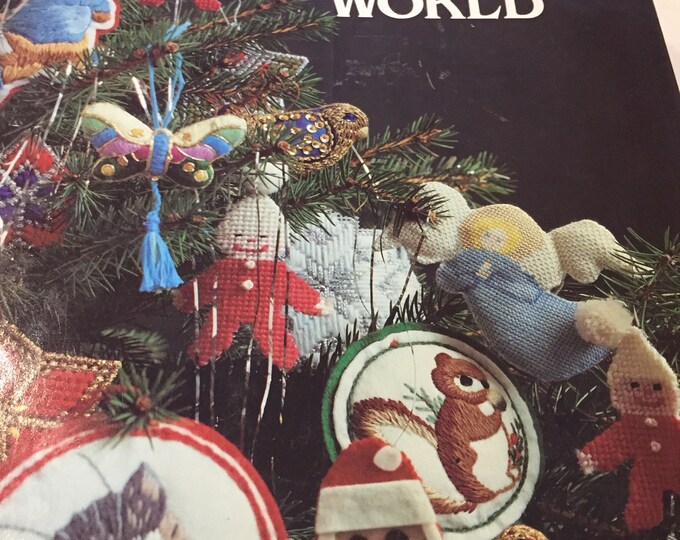 Erica Wilson Christmas World Needlework Book - Etsy