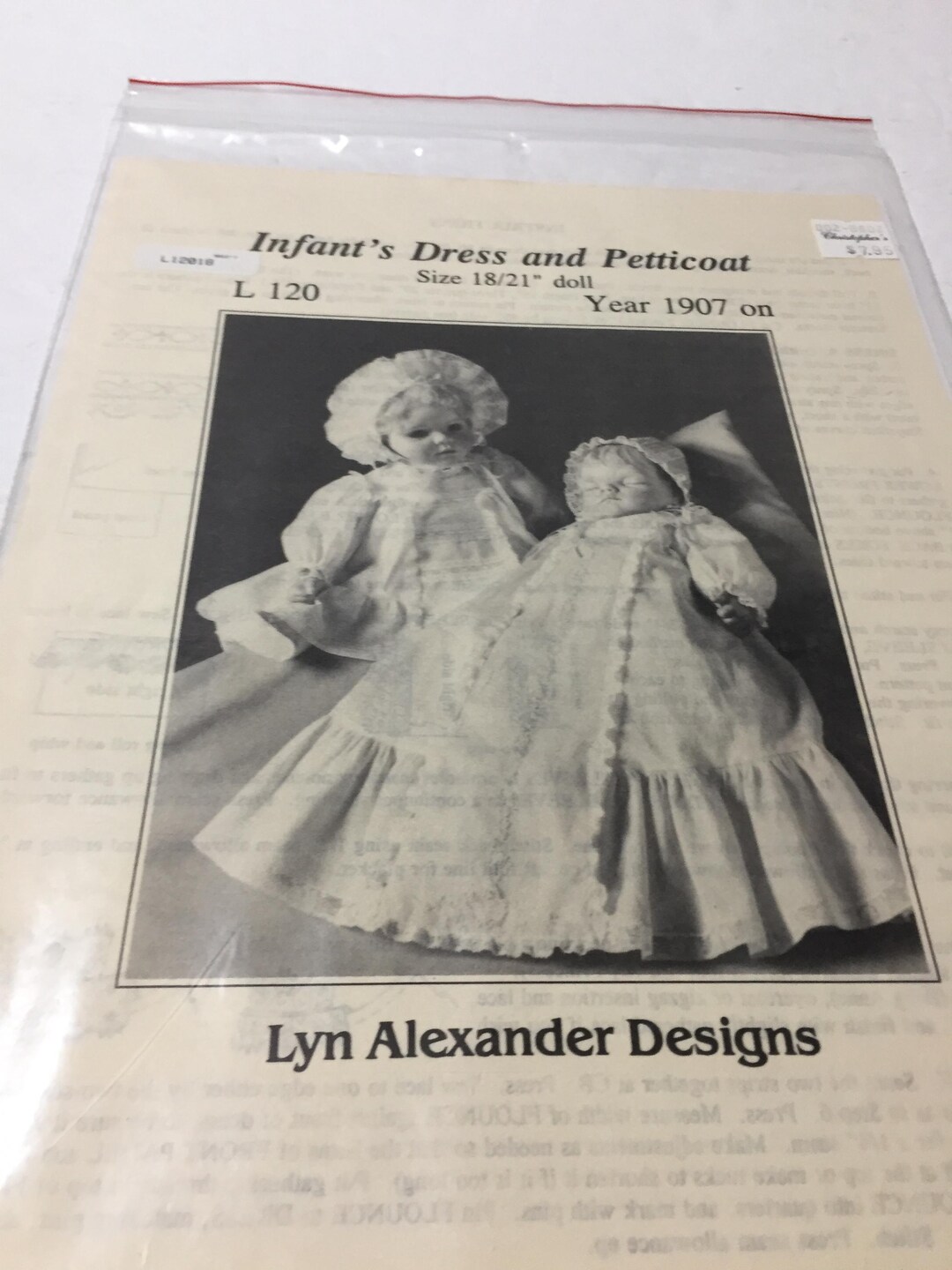 Uncut Lyn Alexander Designs Infant's Dress and Petticoat Pattern for 18 ...