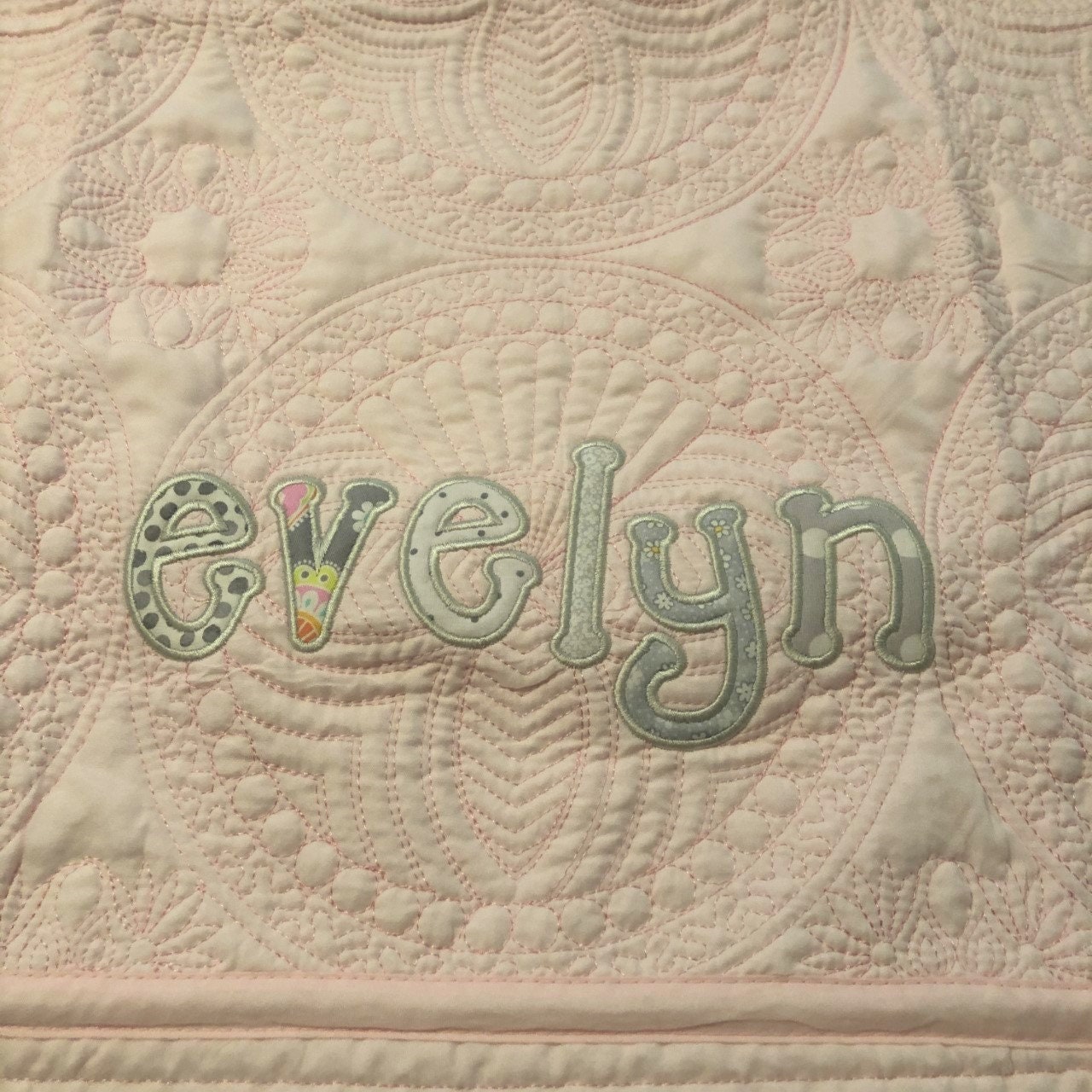 Personalized Baby Quilt Monogram Baby Blanket Monogrammed - Etsy
