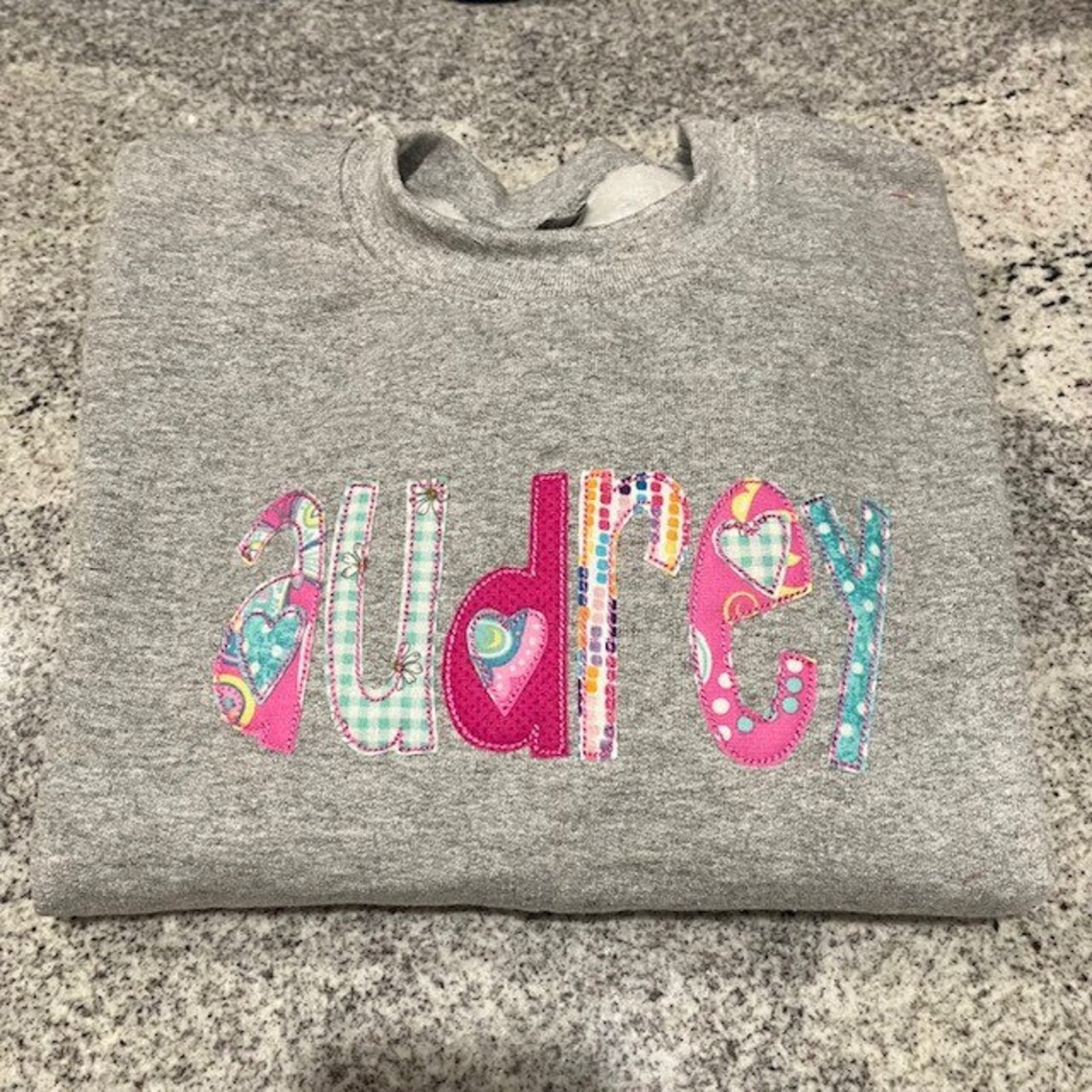 Monogram Sweatshirt, Custom Name Sweatshirt, Kids Personalized Shirt ...