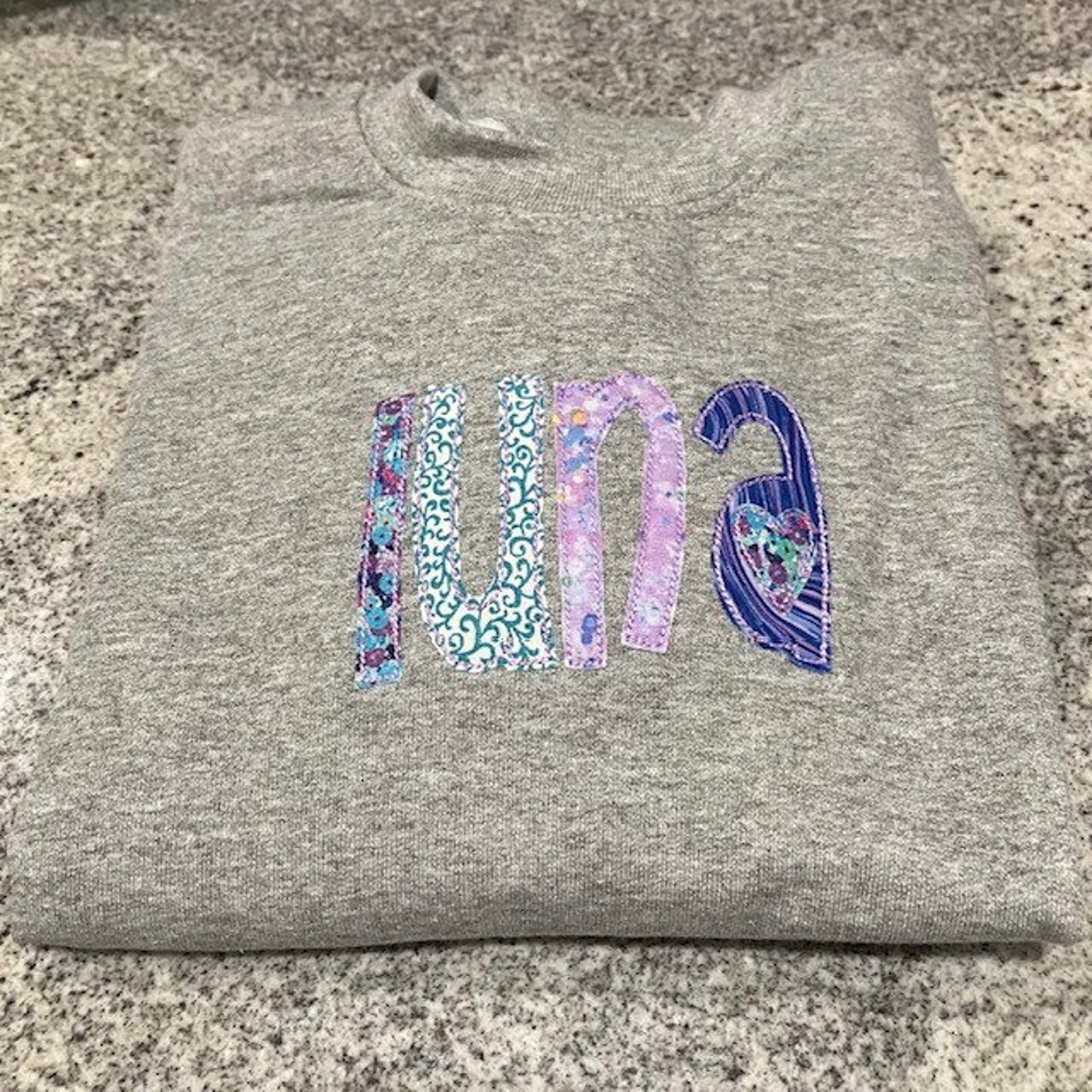 Monogram Sweatshirt, Custom Name Sweatshirt, Kids Personalized Shirt ...