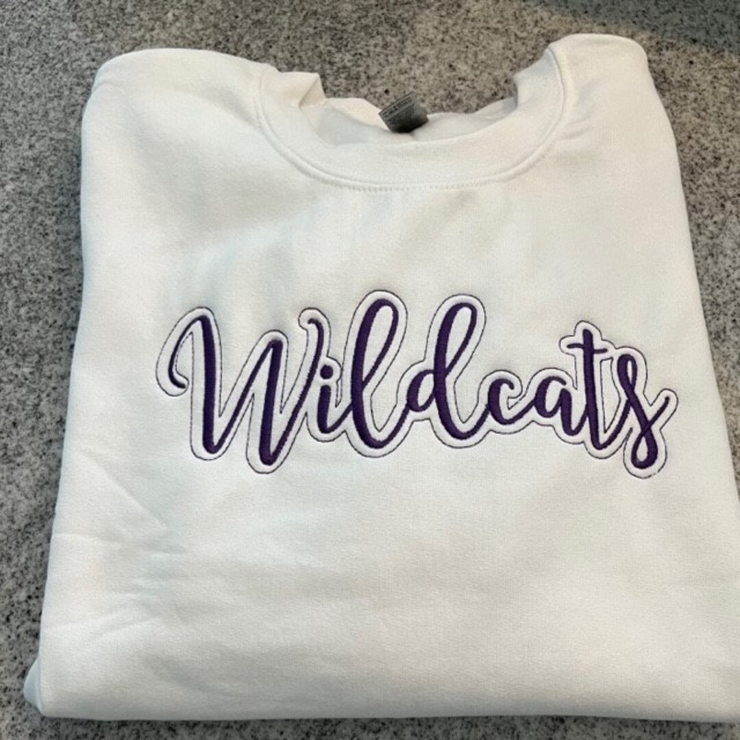 School Mascot Sweatshirt, School Sweatshirt, Team Name Personalized ...