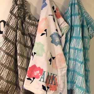 Monogrammed Towel Wrap, Spa Wrap, Bath Wrap, Bridesmaid Towel Wrap ...