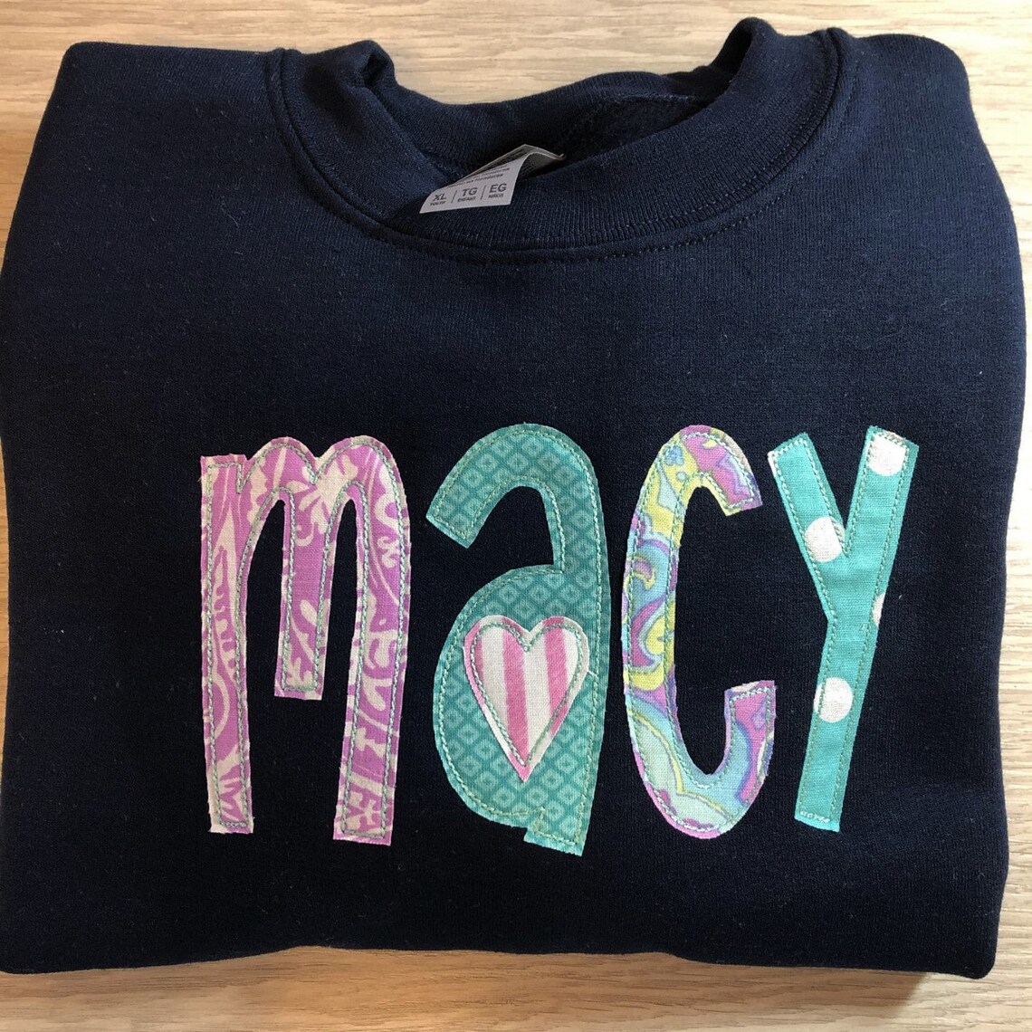 Monogram Sweatshirt, Custom Name Sweatshirt, Kids Personalized Shirt ...