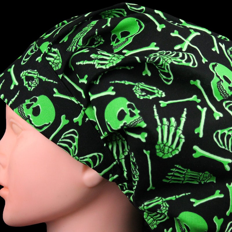 Spooky Bouffant Cap - Etsy