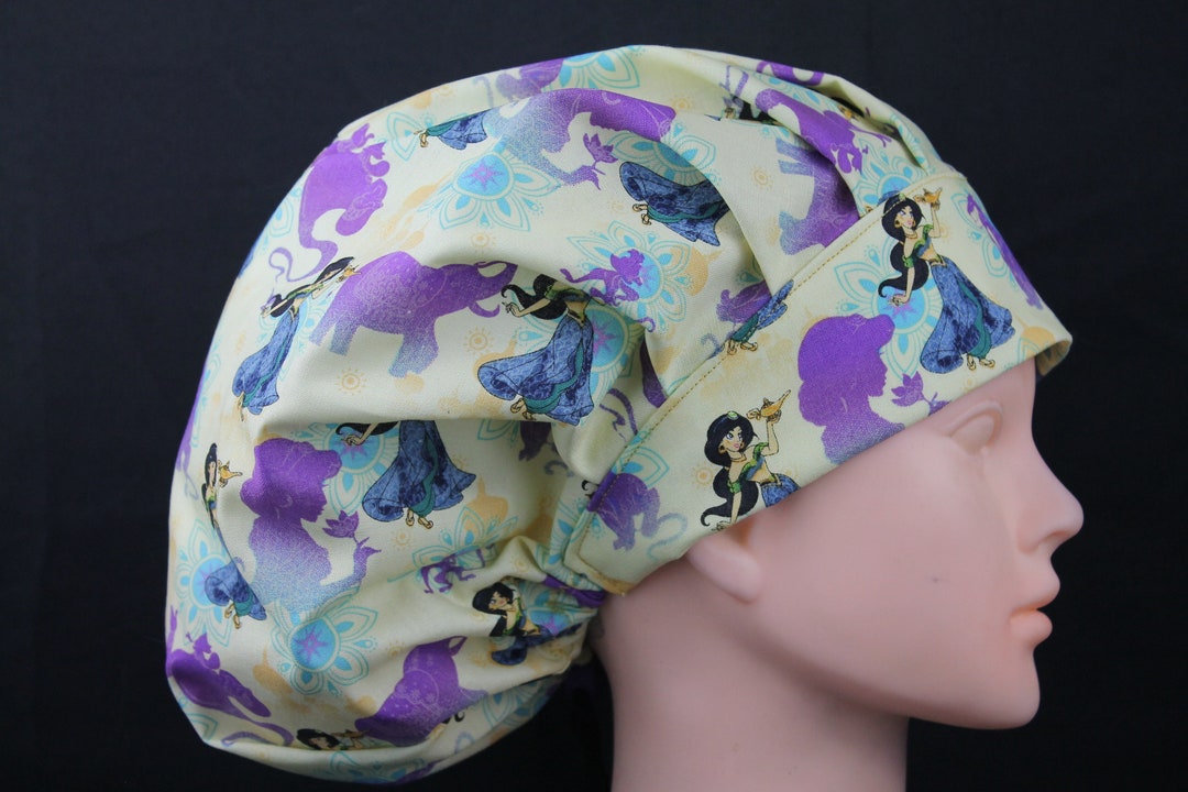 Arabian Nights Large Bouffant Fairy Tale Scrub Hat Scrub Hat - Etsy