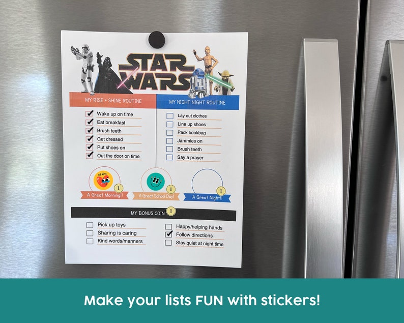 Transformers - Kids Chore and Behavior Chart - Editable Canva Template ...
