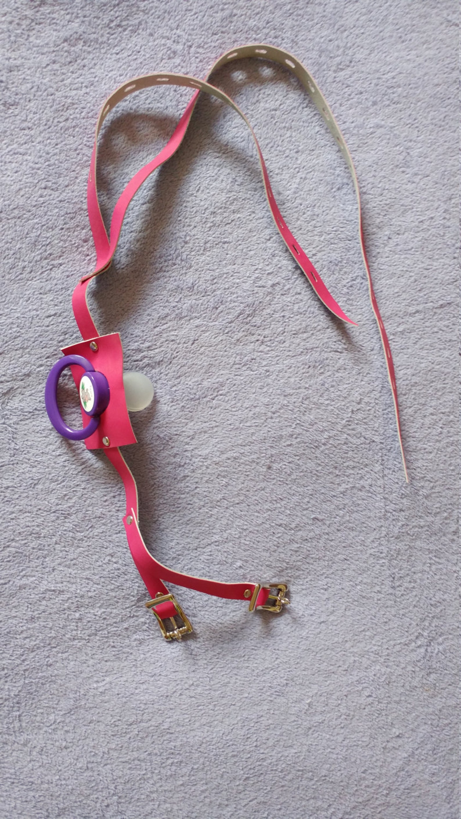 Locking Adult Pacifier Gag Harness - Etsy