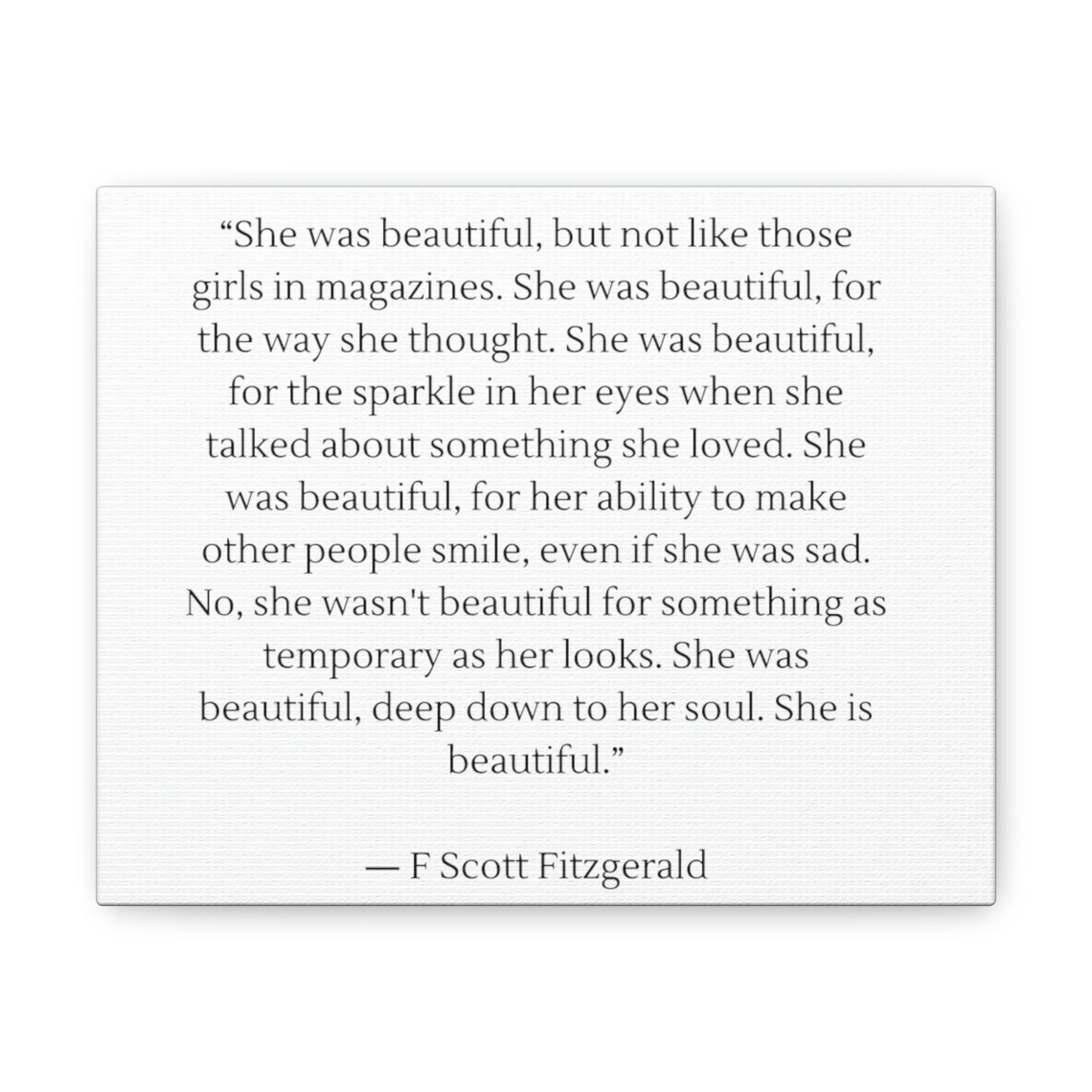 She Was Beautiful Poem Feel Good Art for Strong Women - Etsy Canada