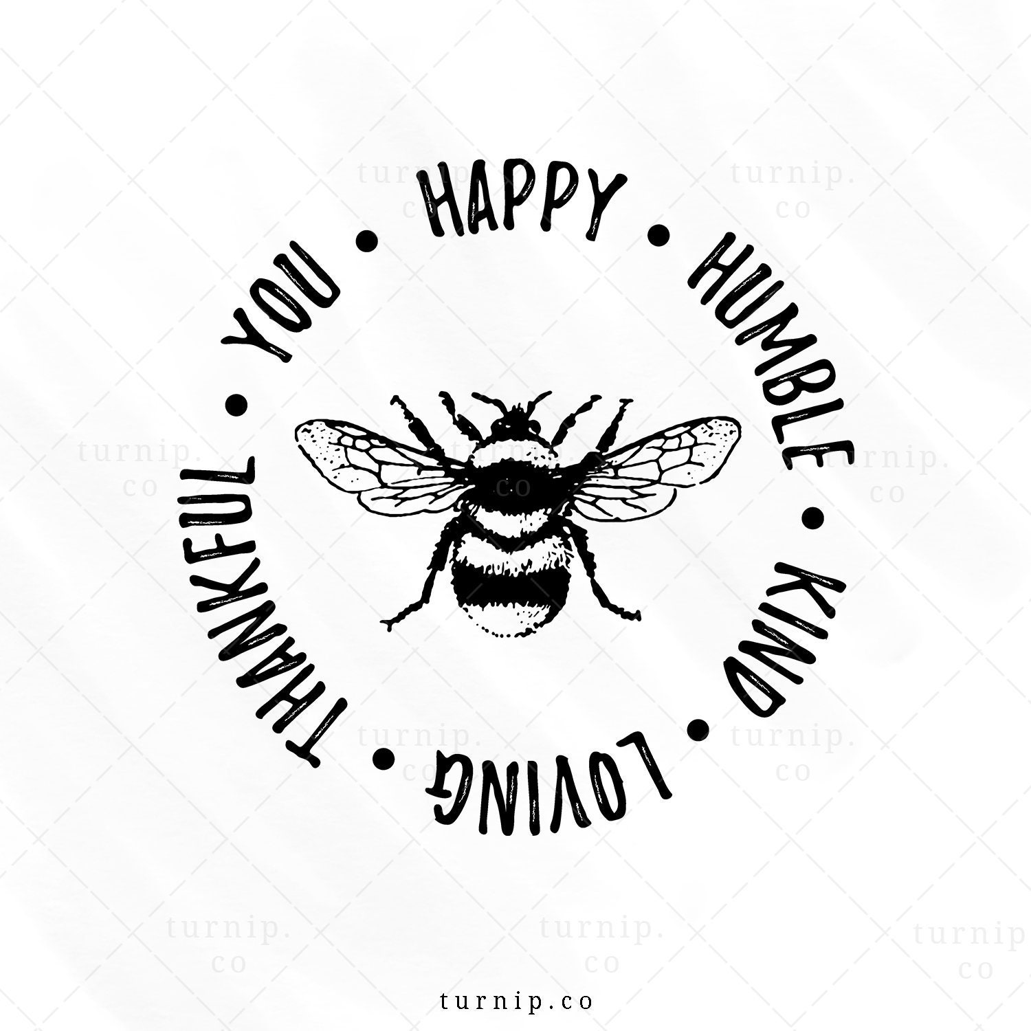 Bee Black And White Clip Art