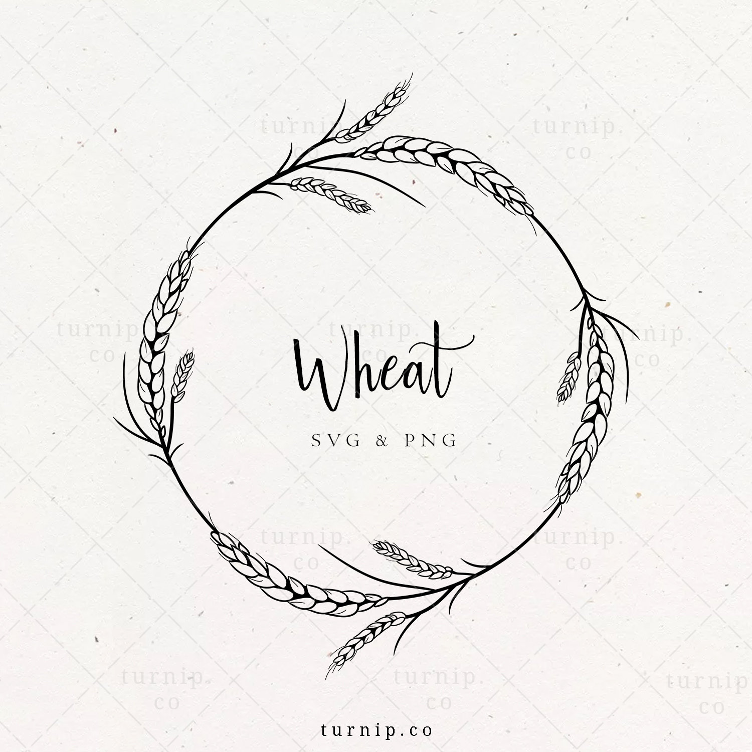 Wheat Wreath Clipart Horseshoe