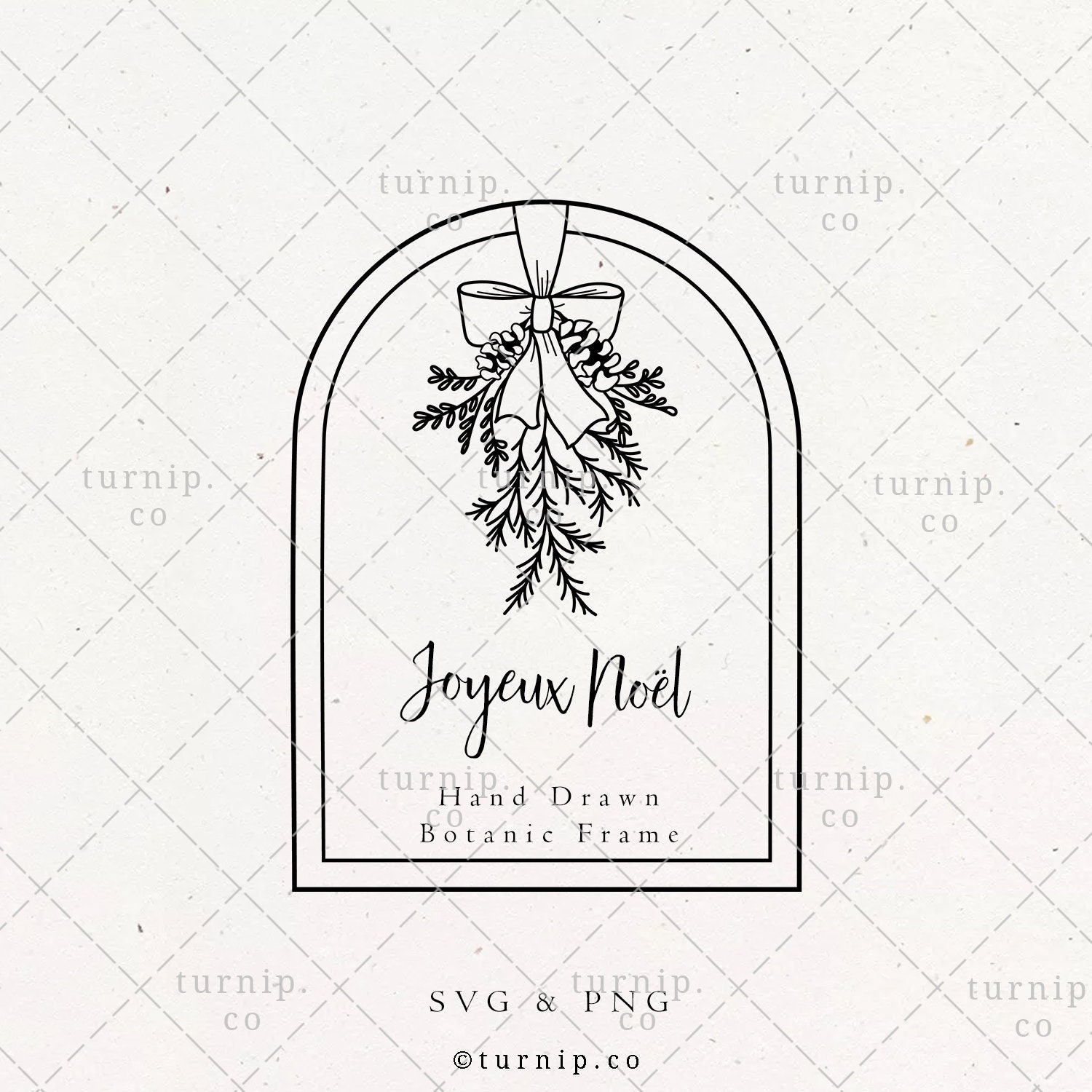 Christmas Arch Frame Border SVG & PNG Clipart Sublimation - Etsy Ireland