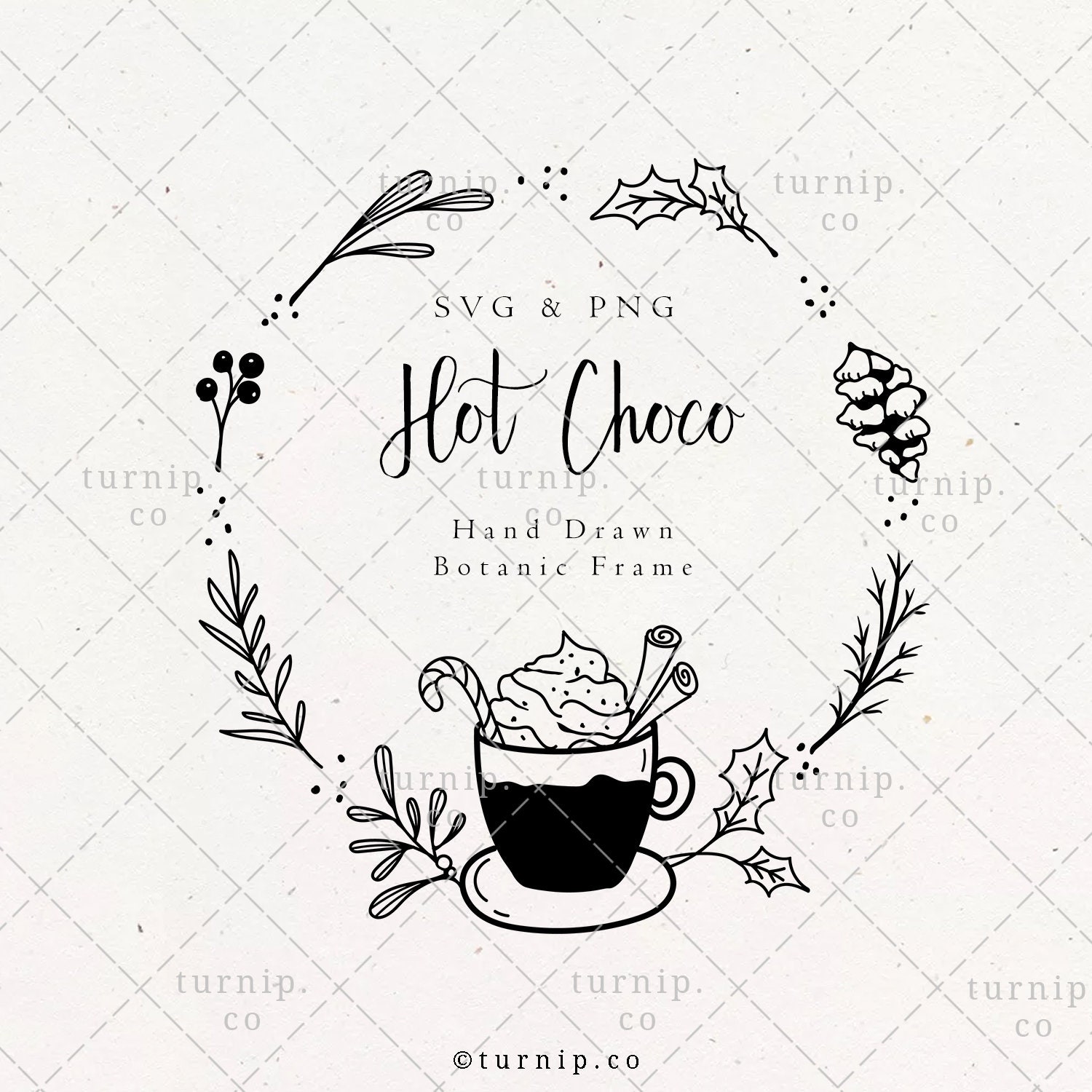 Hot Cocoa Border