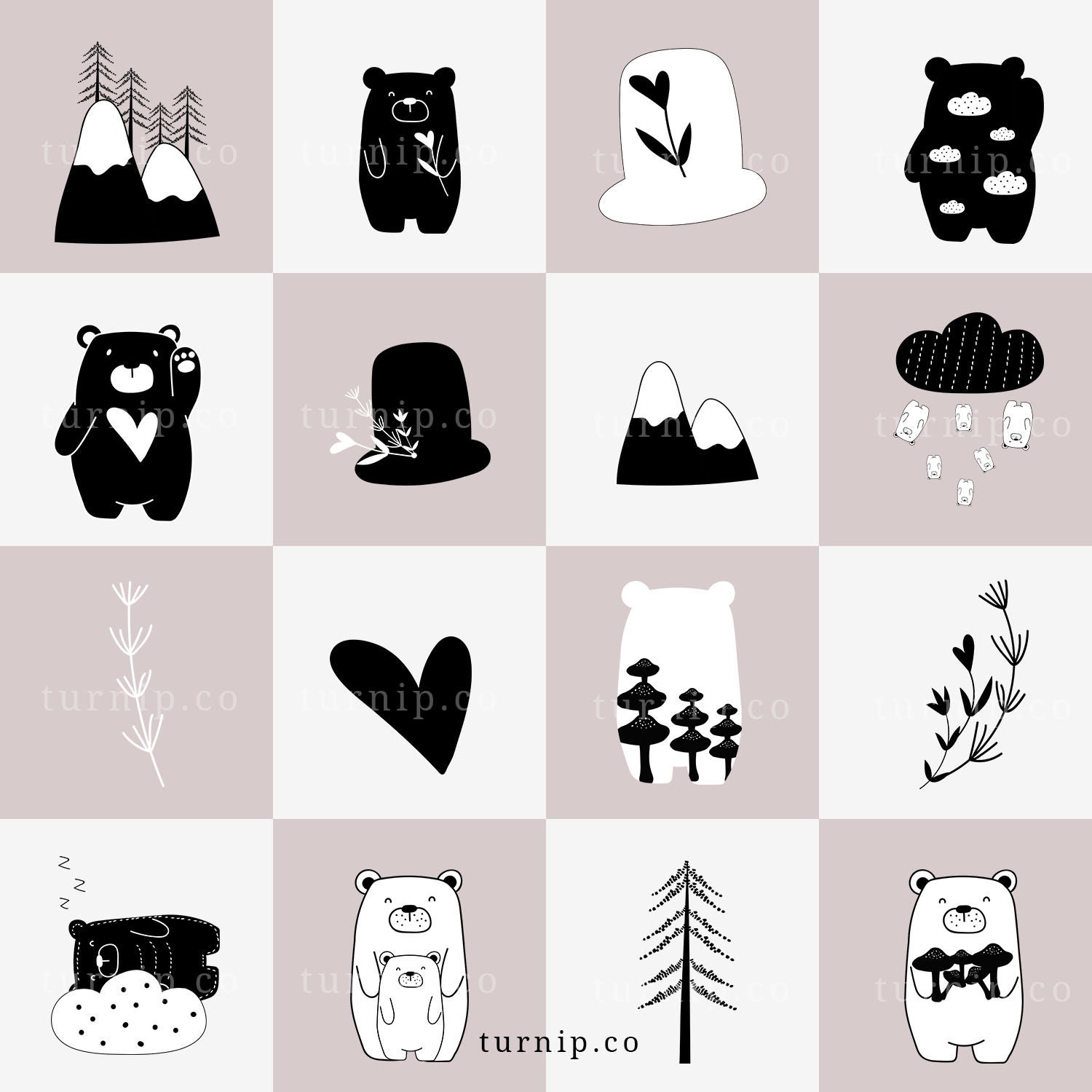 Microsoft Office Black And White Clipart Bear
